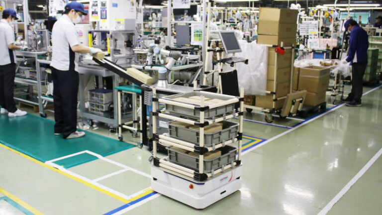ASPINA シナノケンシ株式会社の自律走行搬送ロボット「AspinaAMR」 | 搬送ロボットガイド